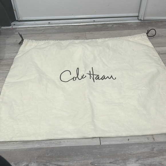Cole Haan | Bags | Cole Haan Beige Dust Bag Xl Flannel Trave | Poshmark